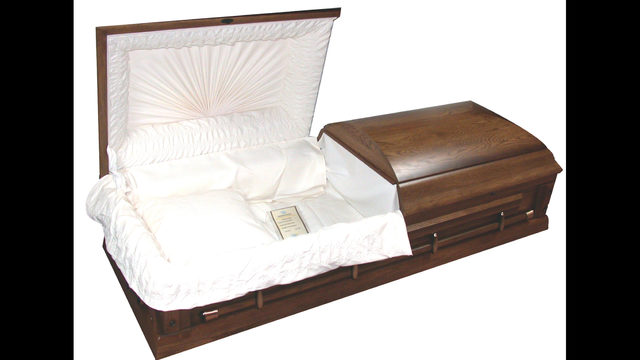 Ad selling 'used coffin' was joke, not everyone amused | WJAX-TV