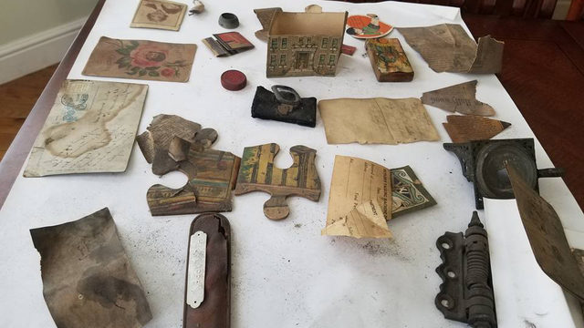 Home renovation in reveals artifacts from 1800s | WSB-TV