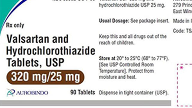 Recall alert: 80 lots of Valsartan blood pressure tablets recalled | WSB-TV